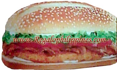 Extra Long American Chicken Sandwich with Cheese, Burger King ...